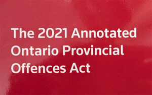 The Provincial Offences Act, Charges, & Cardy Legal Services
